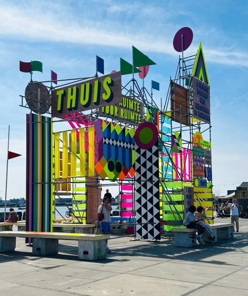 Vibrant transformations: Morag Myerscough’s community-centric public art installations ...
