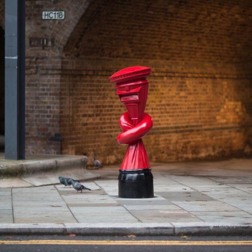 Alex Chinneck: twisted reality impossible object sculptures