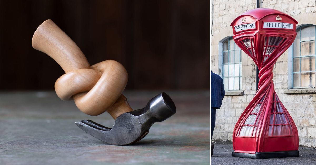 Alex Chinneck's twisted reality: sculpting the impossible with everyday ...