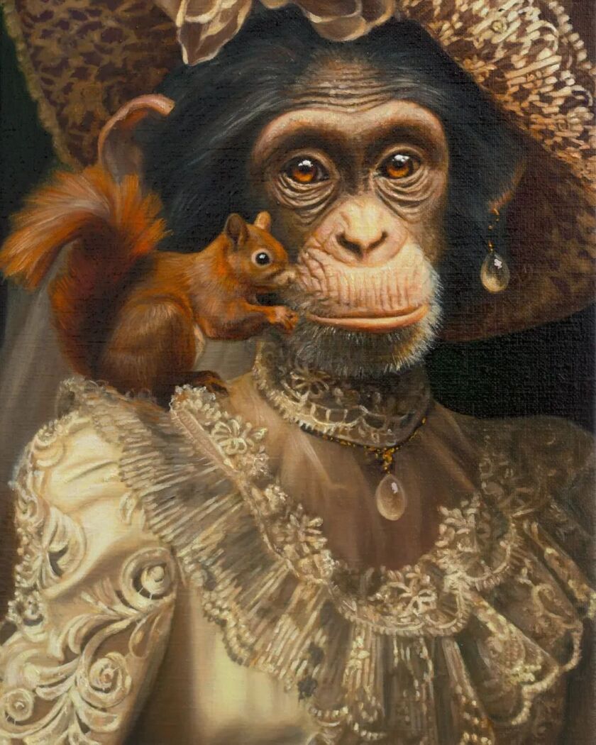 Marc Le Rest: Renaissance-inspired portrait paintings