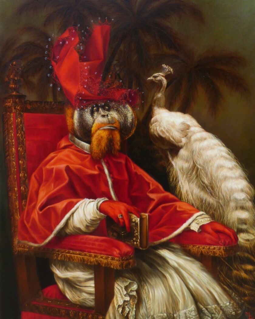 Marc Le Rest: Renaissance-inspired portrait paintings