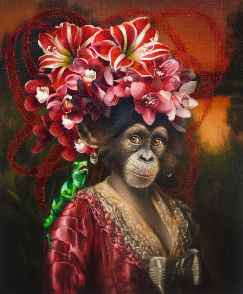 Marc Le Rest: Renaissance-inspired portrait paintings