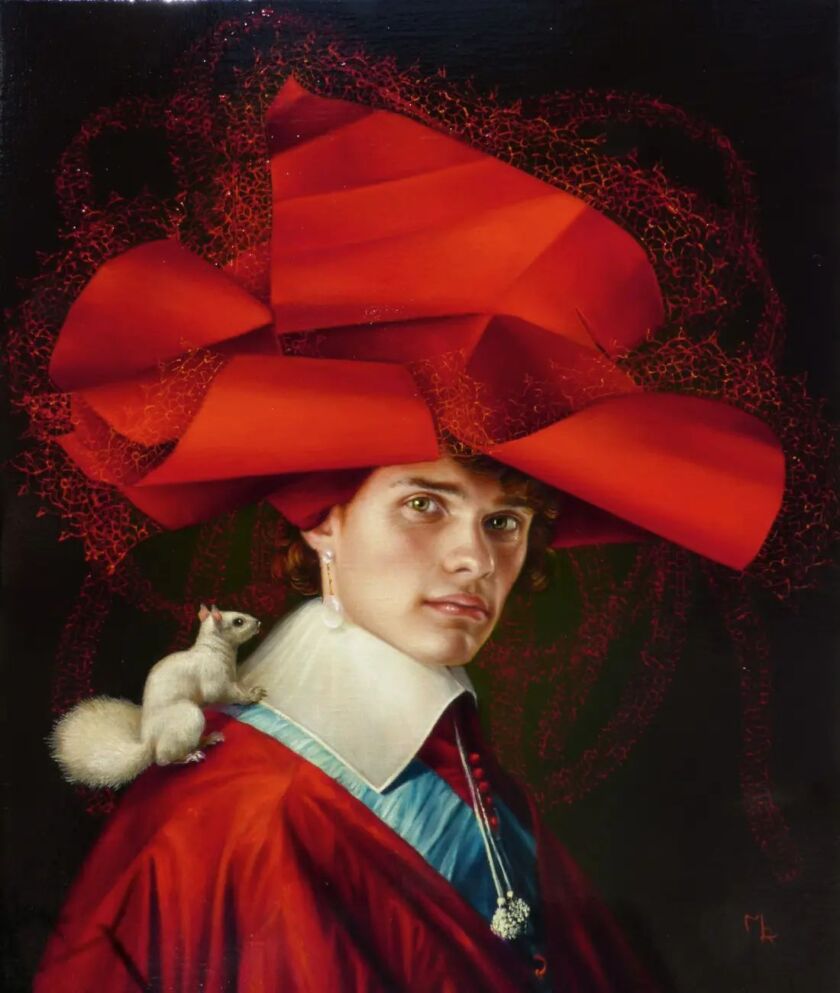 Marc Le Rest: Renaissance-inspired portrait paintings