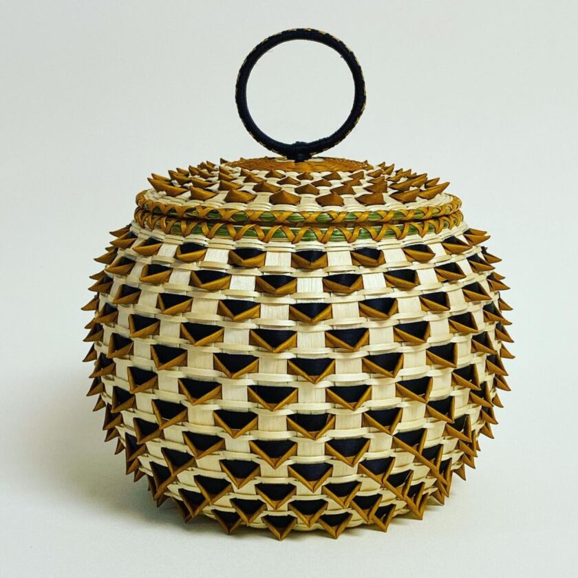 Jeremy Frey: indigenous knowledge sweetgrass basket art