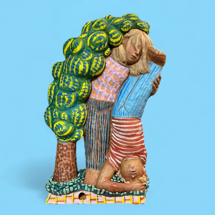 Andrea Keys Connell: expressive figurative clay sculptures