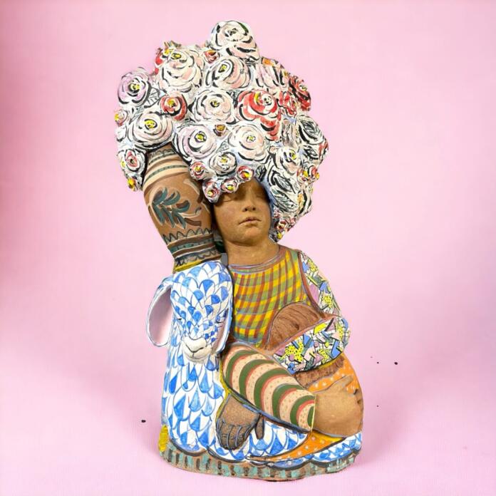 Andrea Keys Connell: expressive figurative clay sculptures