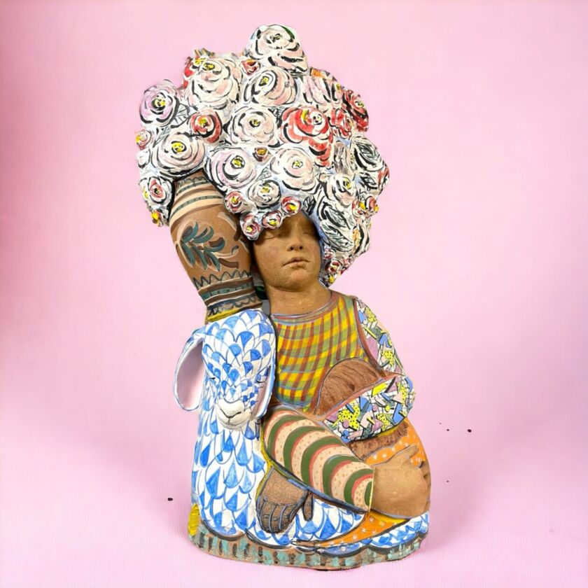 Andrea Keys Connell: expressive figurative clay sculptures