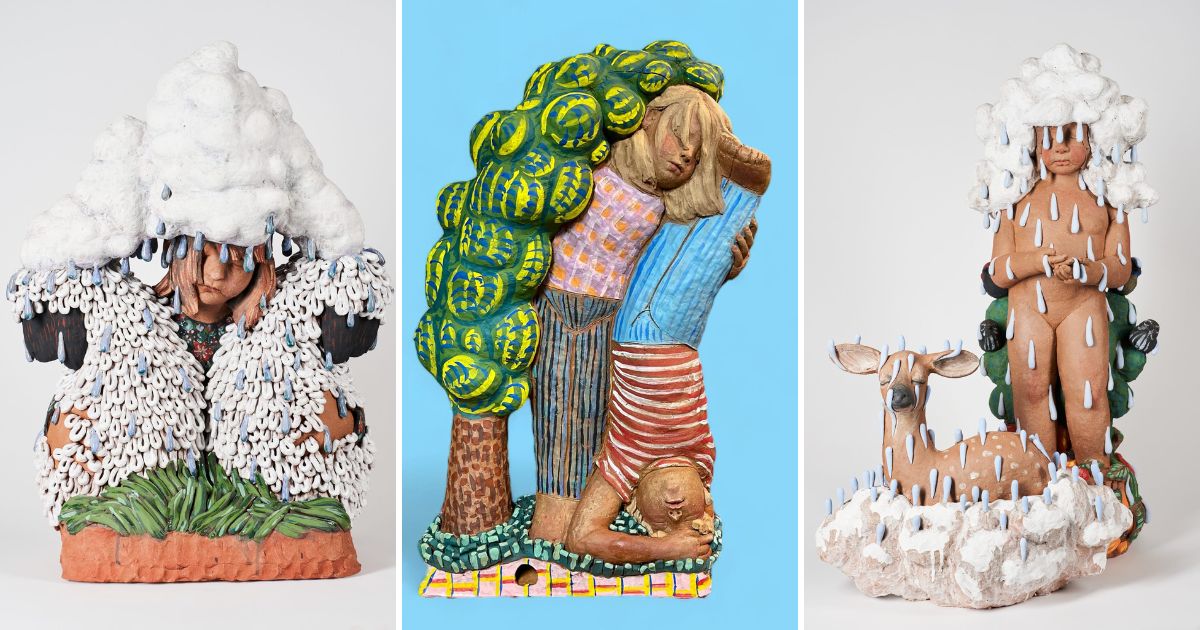 A tender touch: Andréa Keys Connell's expressive figurative clay ...