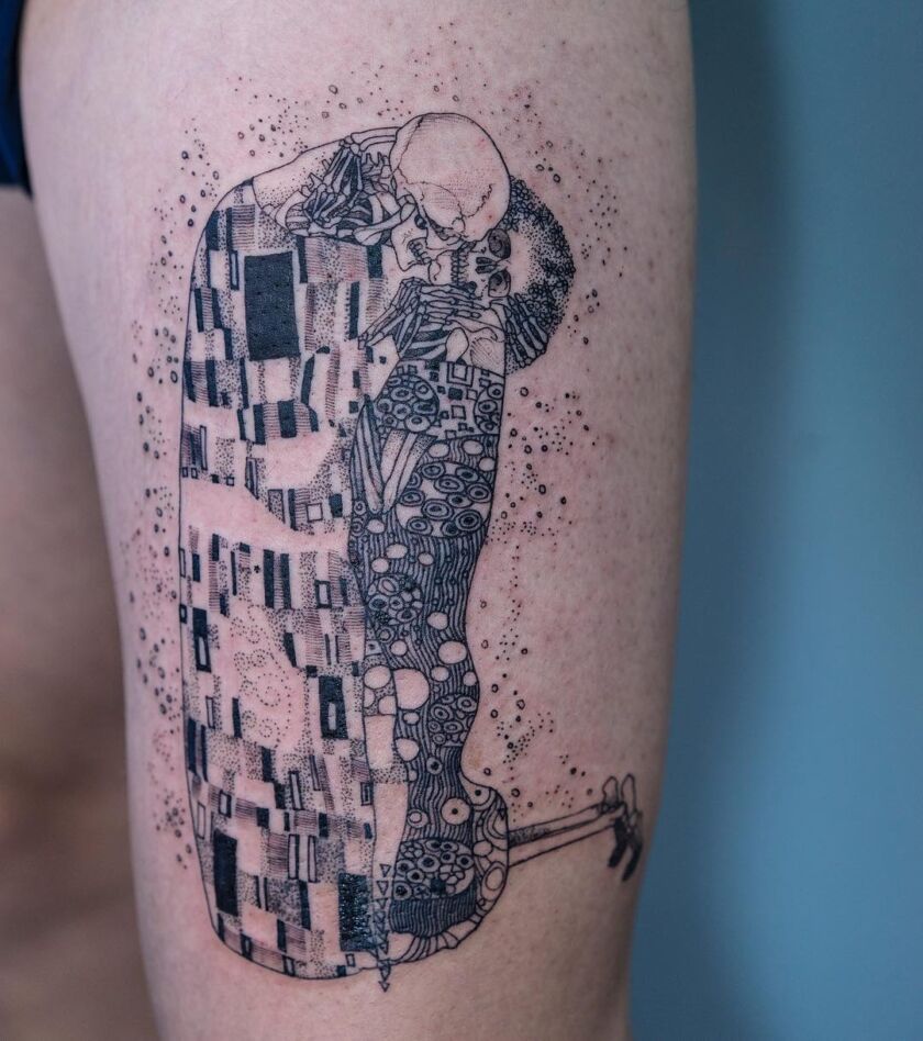 Oozy: dark surrealist illustrative tattoos