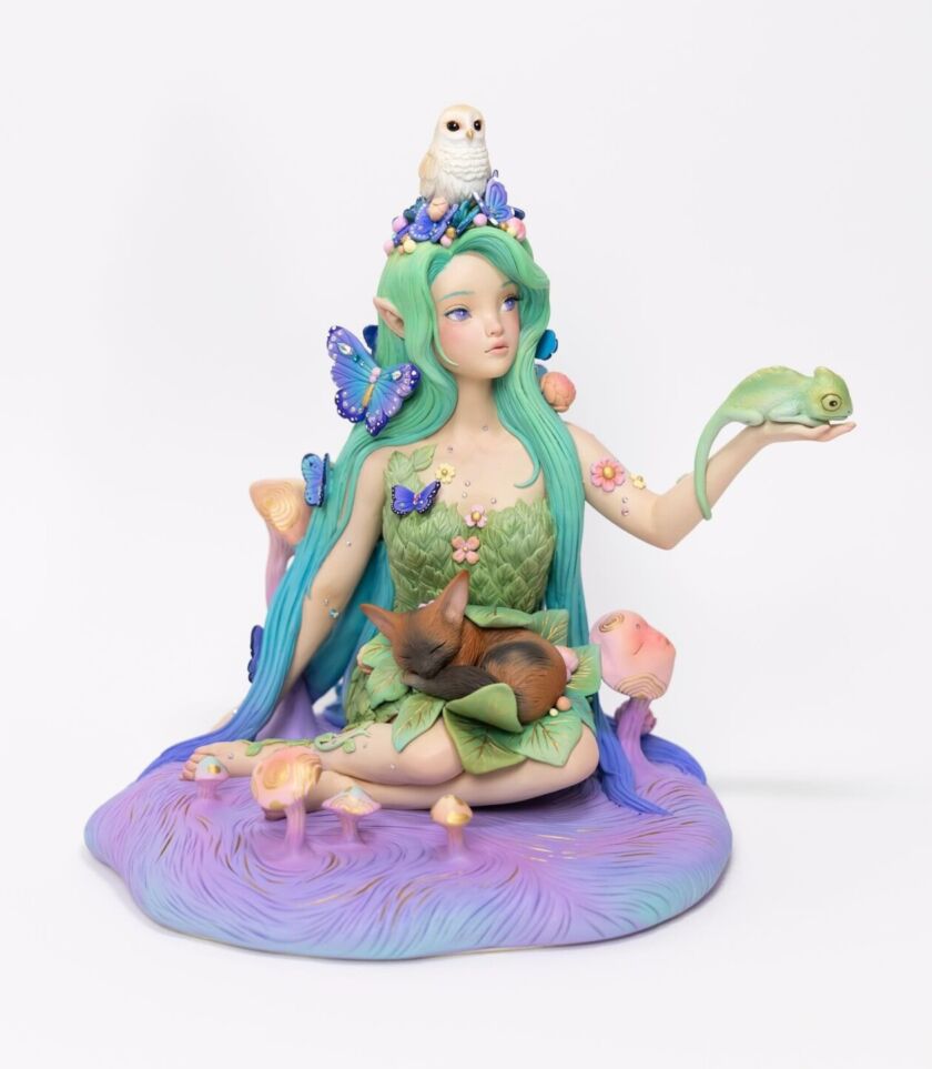 Tina Yu: pop-surrealist fantastical ceramic sculptures
