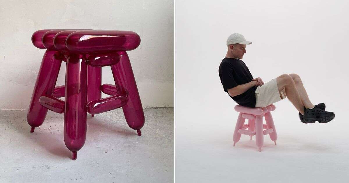 Handcrafted balloon chairs by Artem Ershov: modern furniture design ...