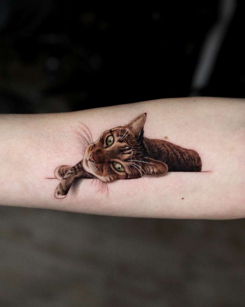 Hyper-realistic pet tattoos by Yeono: capturing the essence of beloved ...