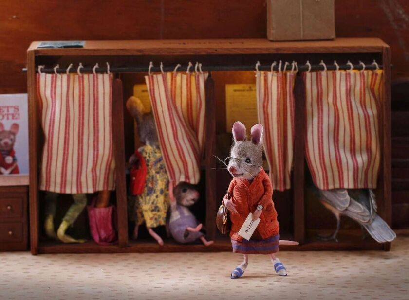 Maggie Rudy: crafting whimsical dioramas with anthropomorphic mice ...