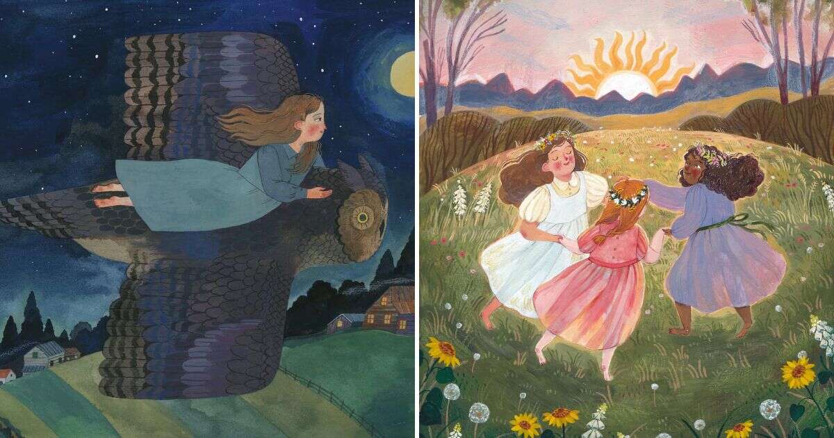 Taryn Knight's cozy illustrations: a serene escape into magical realms ...