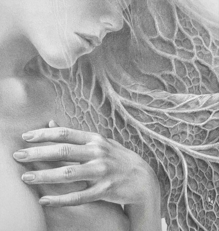 Amahi Mori's surreal hybrids: where human anatomy and nature seamlessly merge — Visualflood Magazine