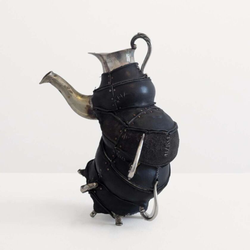 Brandon Morris: cyberpunk history fashion sculptures
