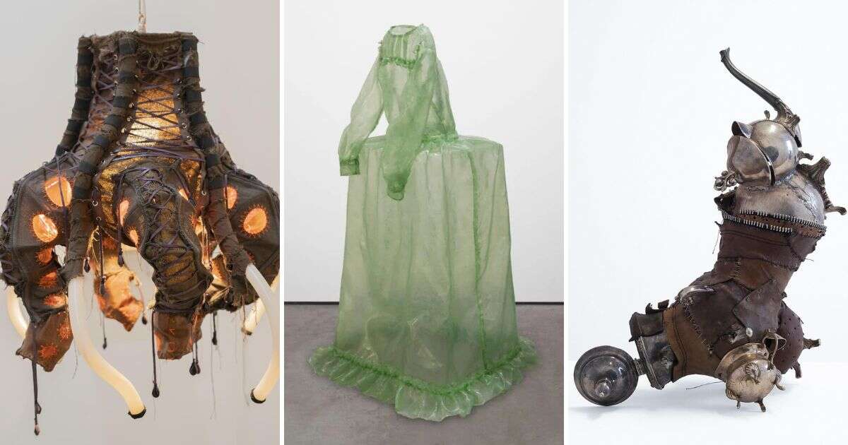 Innovative sculptures combining cyberpunk, history, and fashion by ...