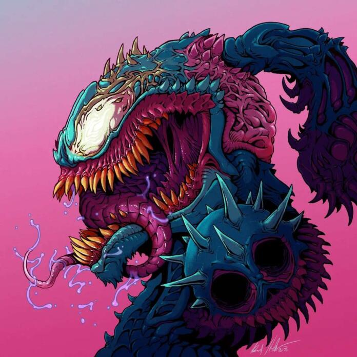 Brock Hofer’s neon monsters: a celebration of color, imagination, and ...