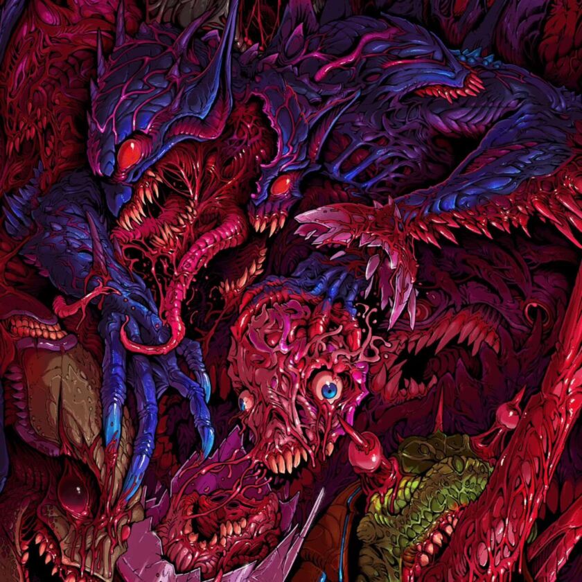 Brock Hofer’s neon monsters: a celebration of color, imagination, and ...