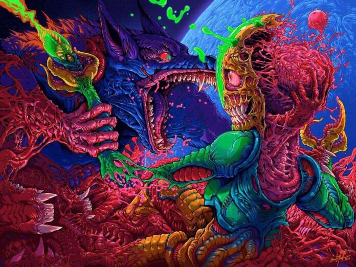 Brock Hofer’s neon monsters: a celebration of color, imagination, and ...