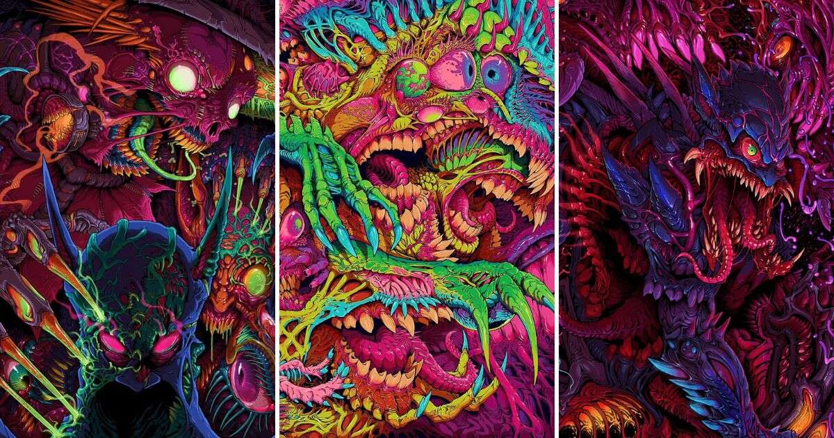 Brock Hofer’s neon monsters: a celebration of color, imagination, and ...