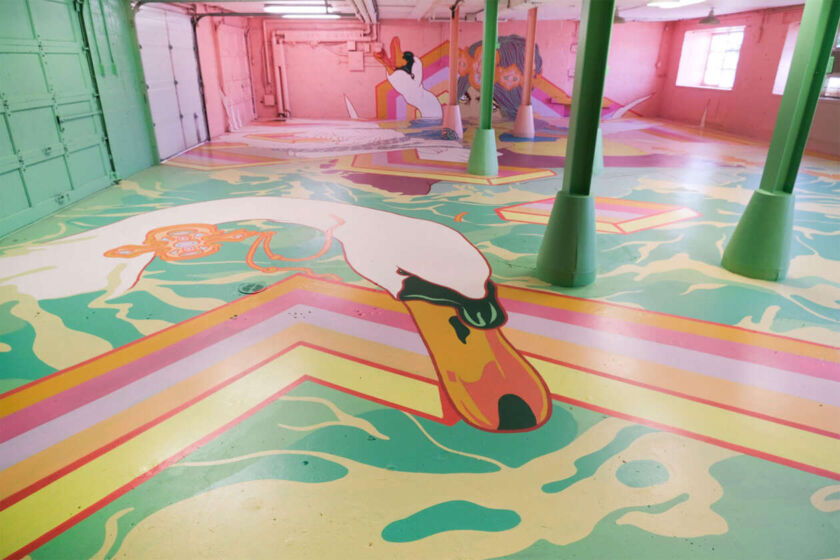 Doras: fantastical vibrant large-scale urban murals