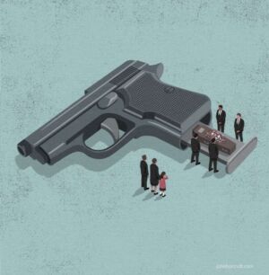John Holcroft: bold satirical social commentary illustrations