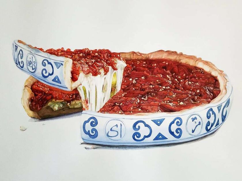 Chunbo Zhang: blending Chinese porcelain and American food