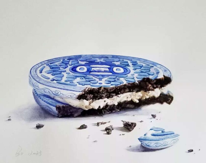 Chunbo Zhang: blending Chinese porcelain and American food