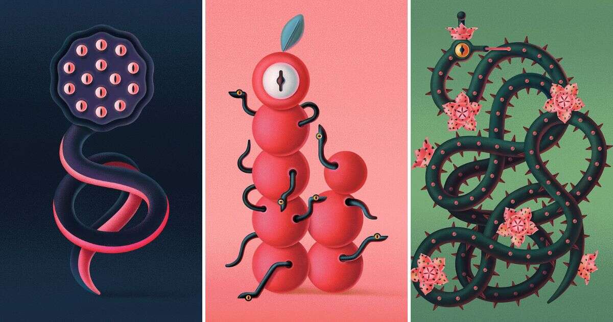 Mary Maka's Year of the Snake illustrations: a playful artistic ...