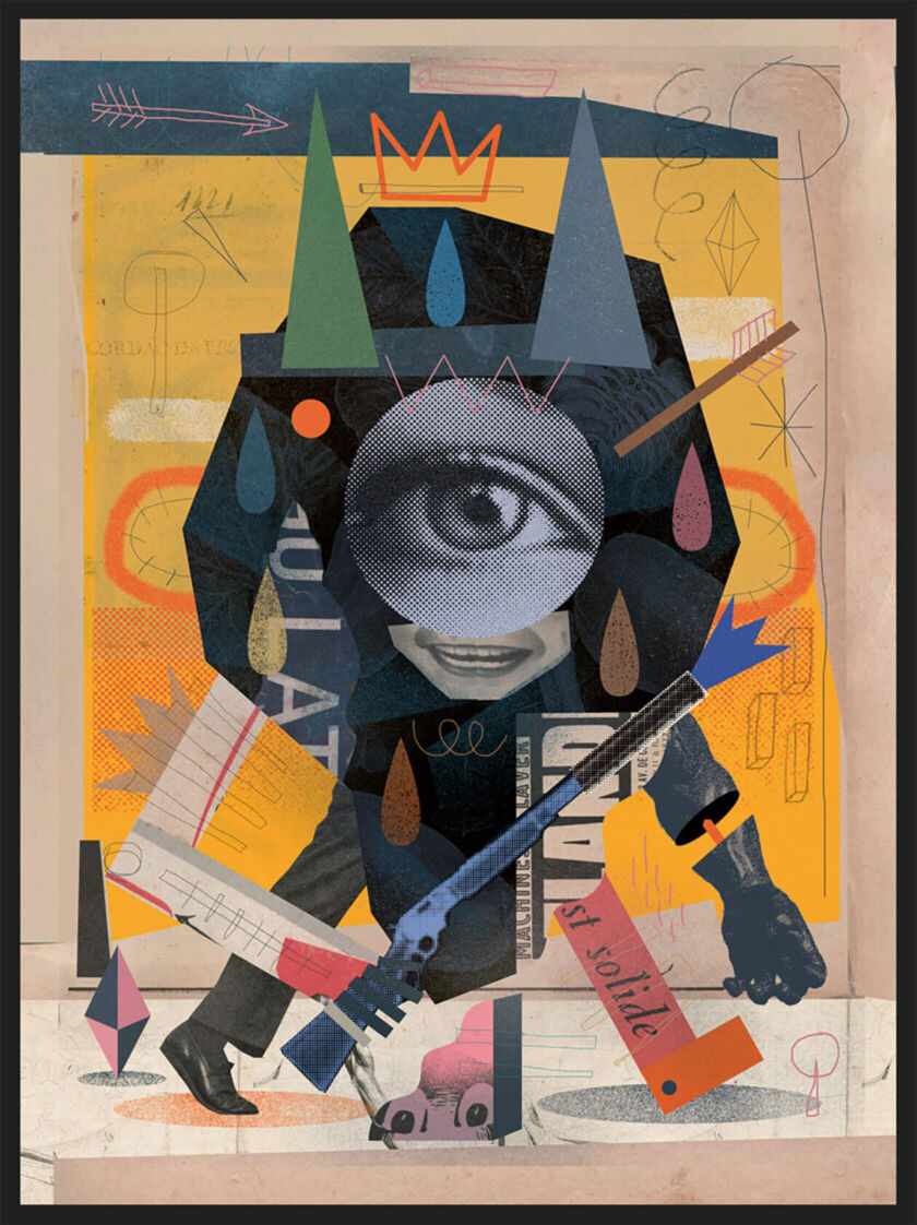 Niark1: chaotic symbolic digital collages