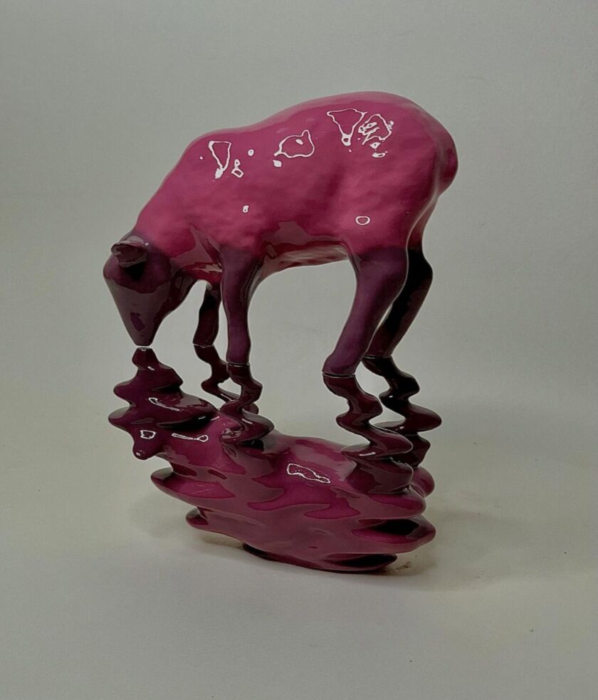 Kenichi Nakaya: Japanese folk pop surrealist wood sculptures