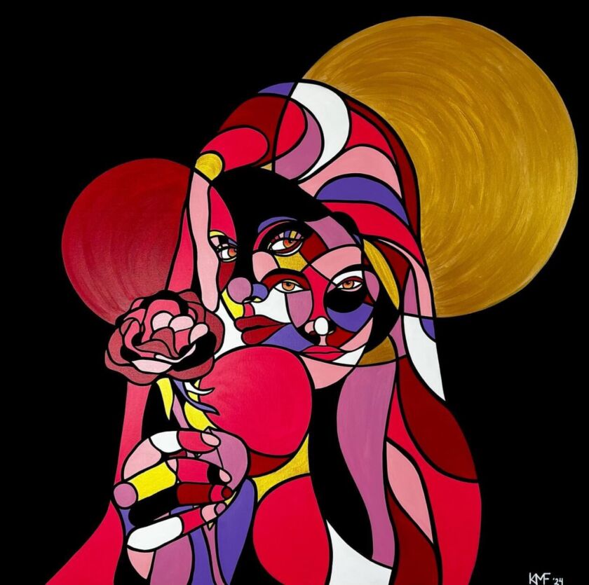 Exploring the shifting depths of identity through Kevin M. Fletcher's kaleidoscopic portraits ...