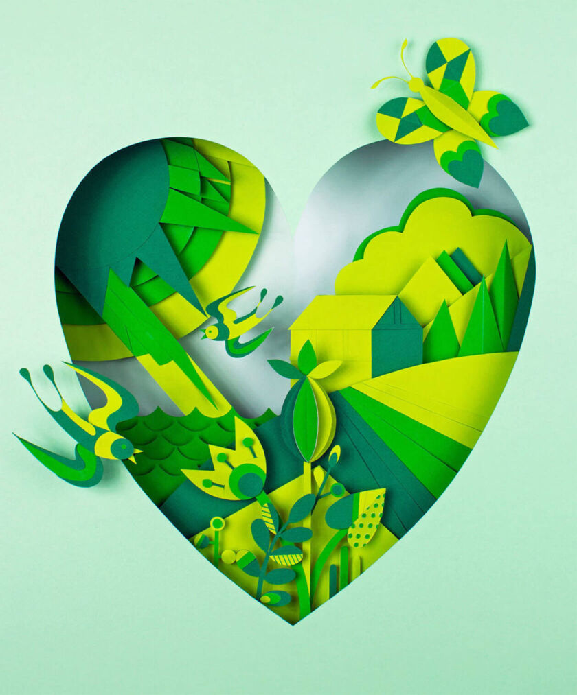 Crafting countryside dreams: the intricate paper artistry of Helen ...