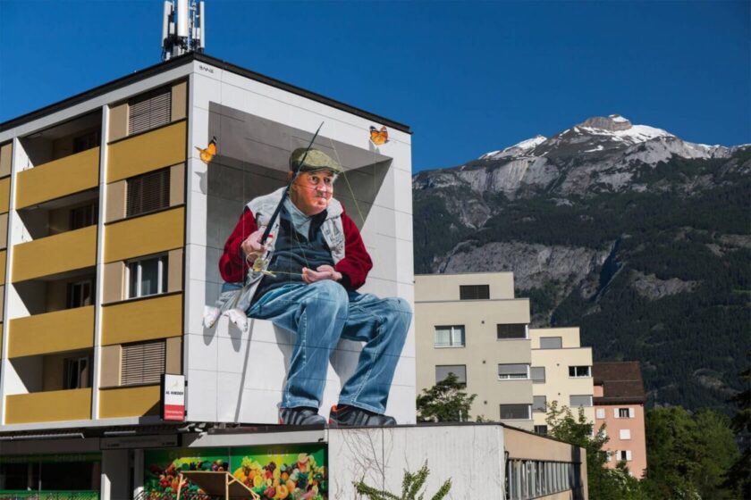 Fabian BANE Florin: hyper-realistic 3D urban murals