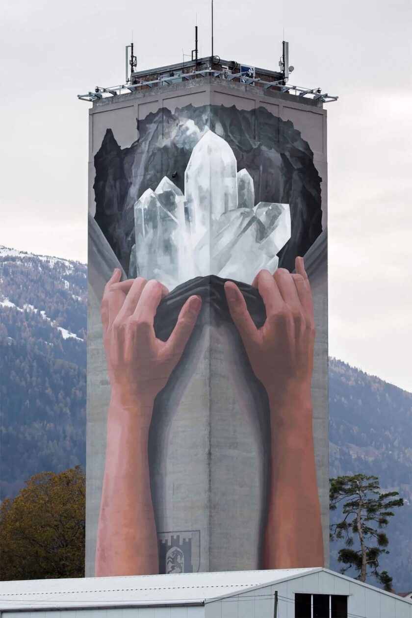 Fabian BANE Florin: hyper-realistic 3D urban murals