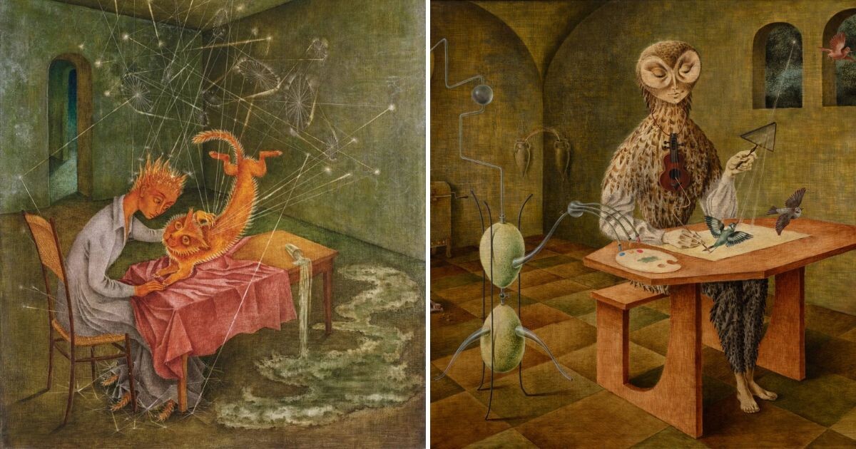 Remedios Varo: alchemical surreal science fiction cosmos
